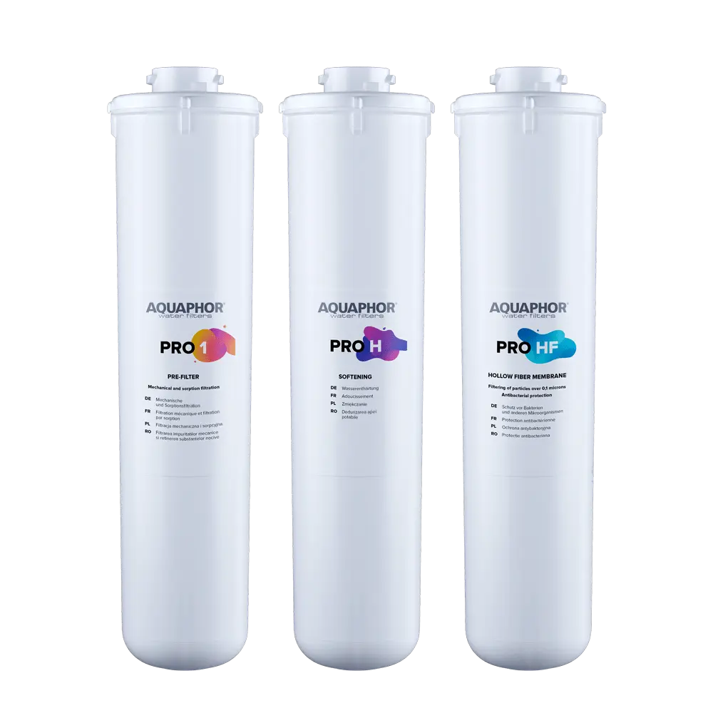 Set of replacement cartridges Pro1/ProH/ProHF (ECO H PRO) kit | AWATER ...